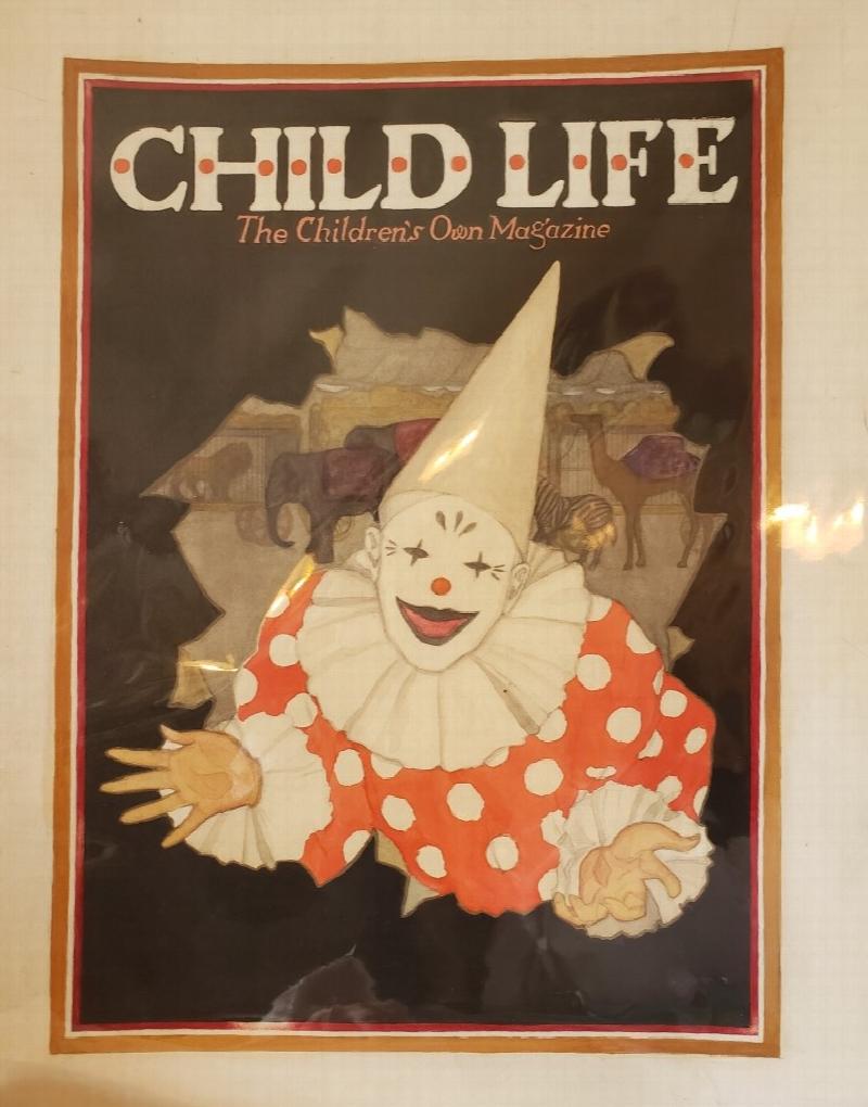 Hazel Frazee. Original Cover Art for Child Life Magazine. Pen and Ink ...